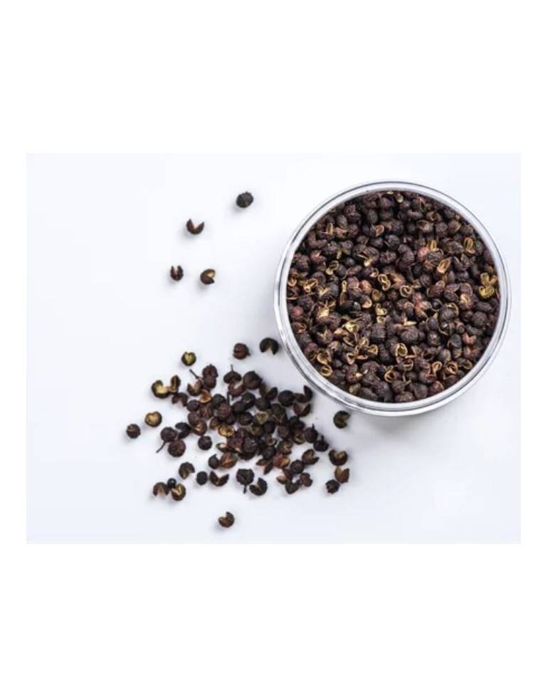 Timut black peppercorns