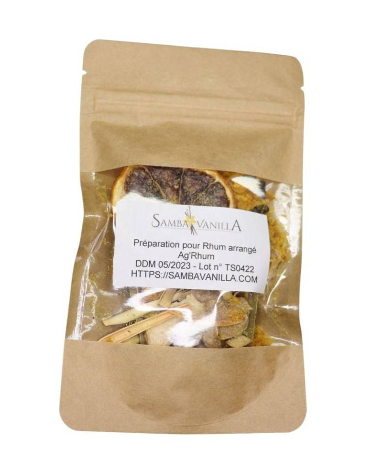 "Ag'Rhum" rum preparation bag