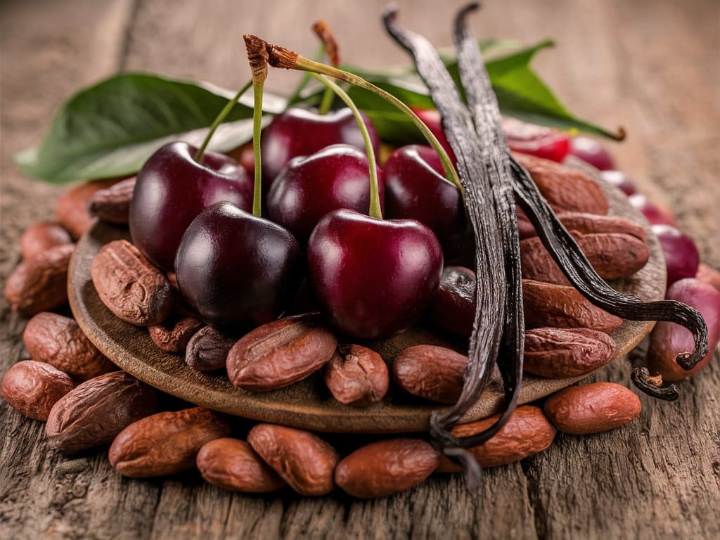 rhum-arrange-cerises-feves-de-cacao-et-vanille-bourbon